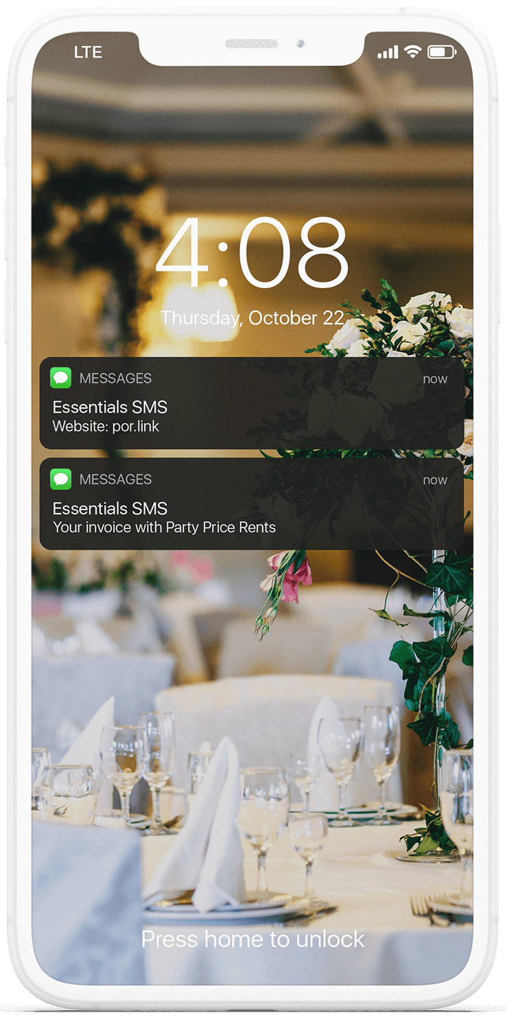 SMS Essentials Messaging - Point of Rental Software | Rental and ...