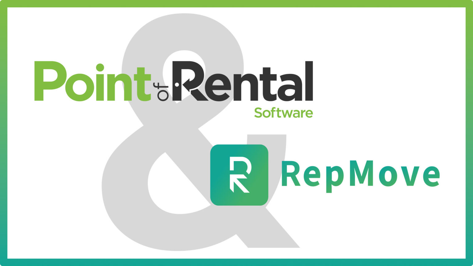 Point of Rental, RepMove Announce Integration - Point of Rental ...